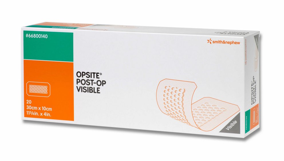 Opsite Post-Op Visible 30x10 cm 20 stk | Icepharma