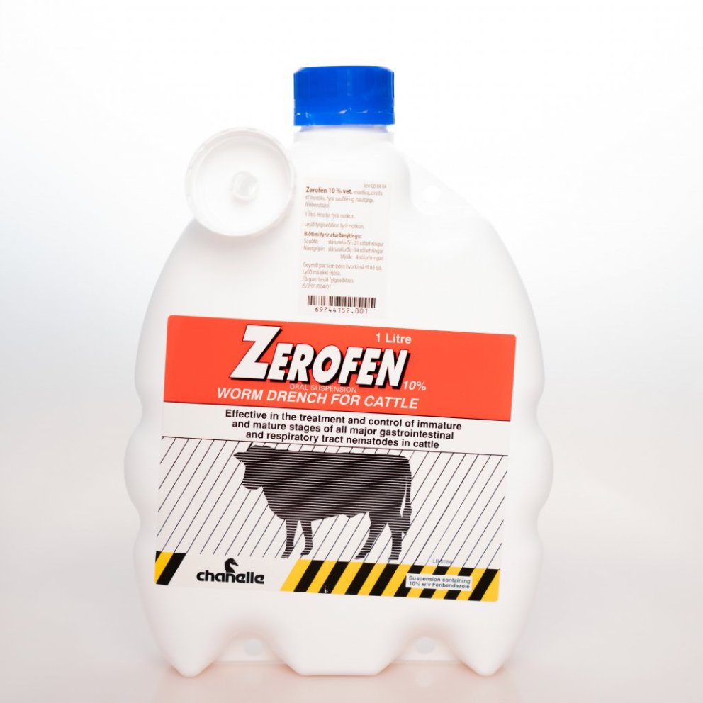 ZEROFEN VET MIXT. 10% 1000 ML 1 BR. | Icepharma