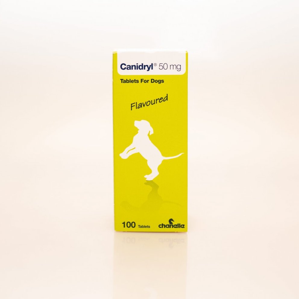 CANIDRYL 100 MG TÖFLUR F.HUNDA 100 STK | Icepharma