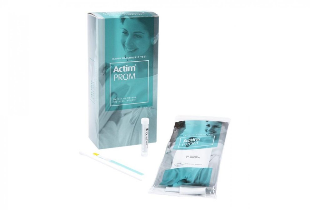 Legvatnspróf, Actim PROM test kit (10/pk). | Icepharma