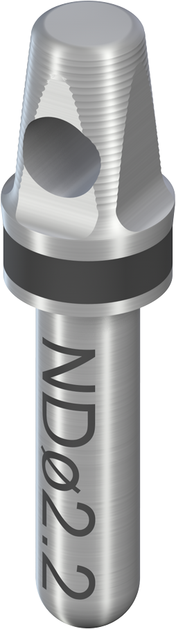 ND Position Indicator, Ø 2.2mm, AH 4mm, L 8mm, Ti | Icepharma