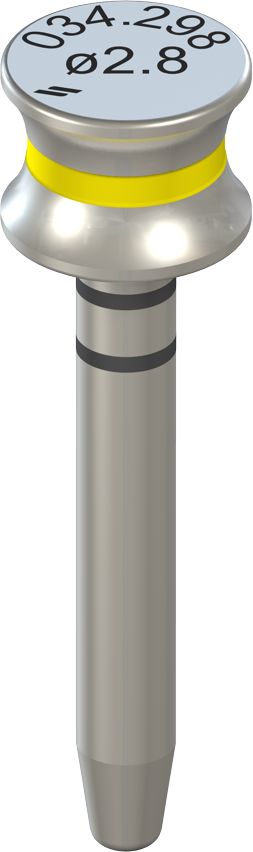 Template Fixation Pin, ∅2.8/2.8 mm, guided. | Icepharma