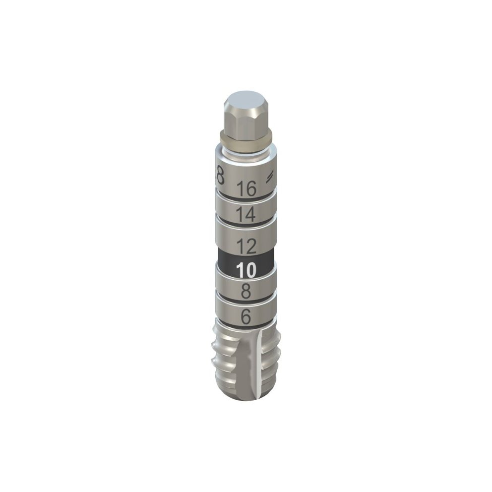 S/SP TAP FOR ADAPTER, Ø 4.8MM L 23MM, STAINLESS STEEL | Icepharma