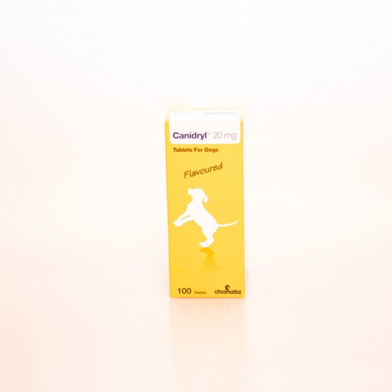 CANIDRYL 100 MG TÖFLUR F.HUNDA 100 STK | Icepharma